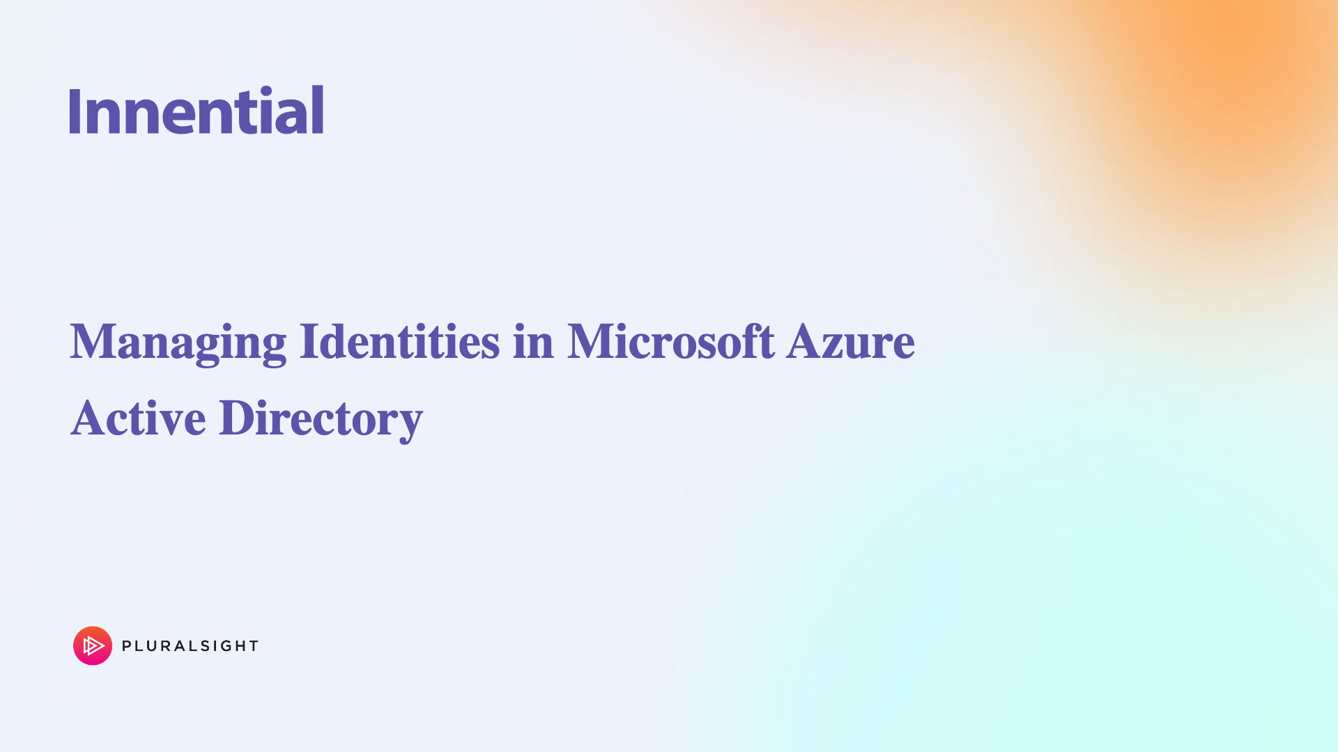 Managing Identities in Microsoft Azure Active Directory