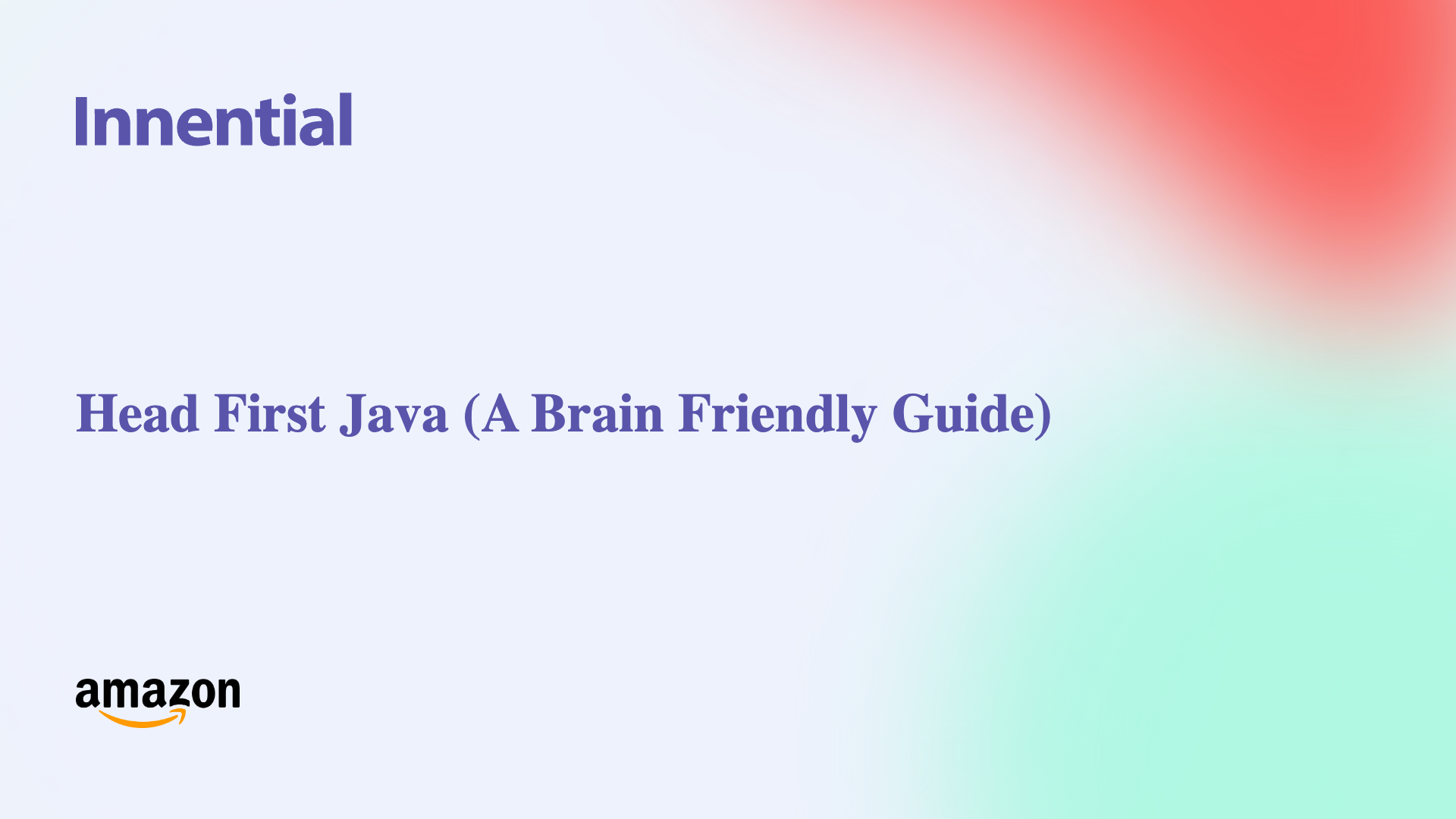 Head First Java (A Brain Friendly Guide)
