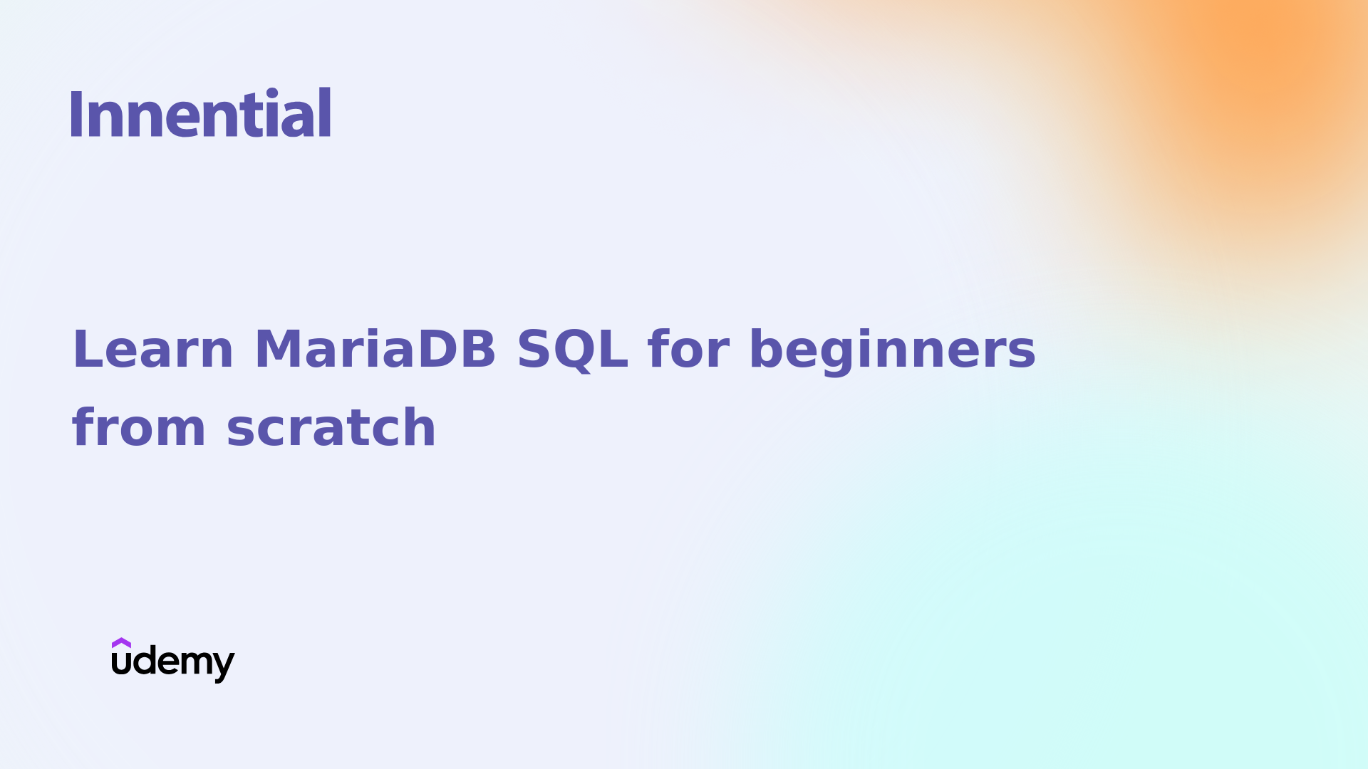 Learn MariaDB SQL for beginners from scratch