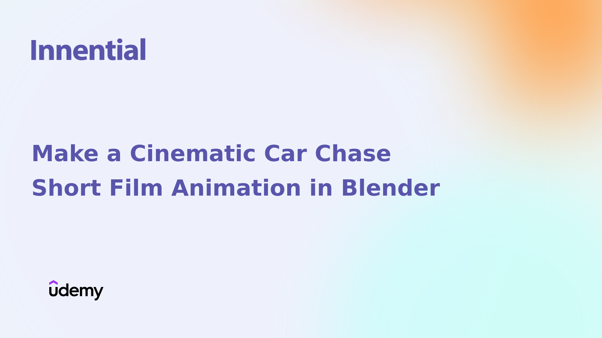 Make a Cinematic Car Chase Short Film Animation in Blender