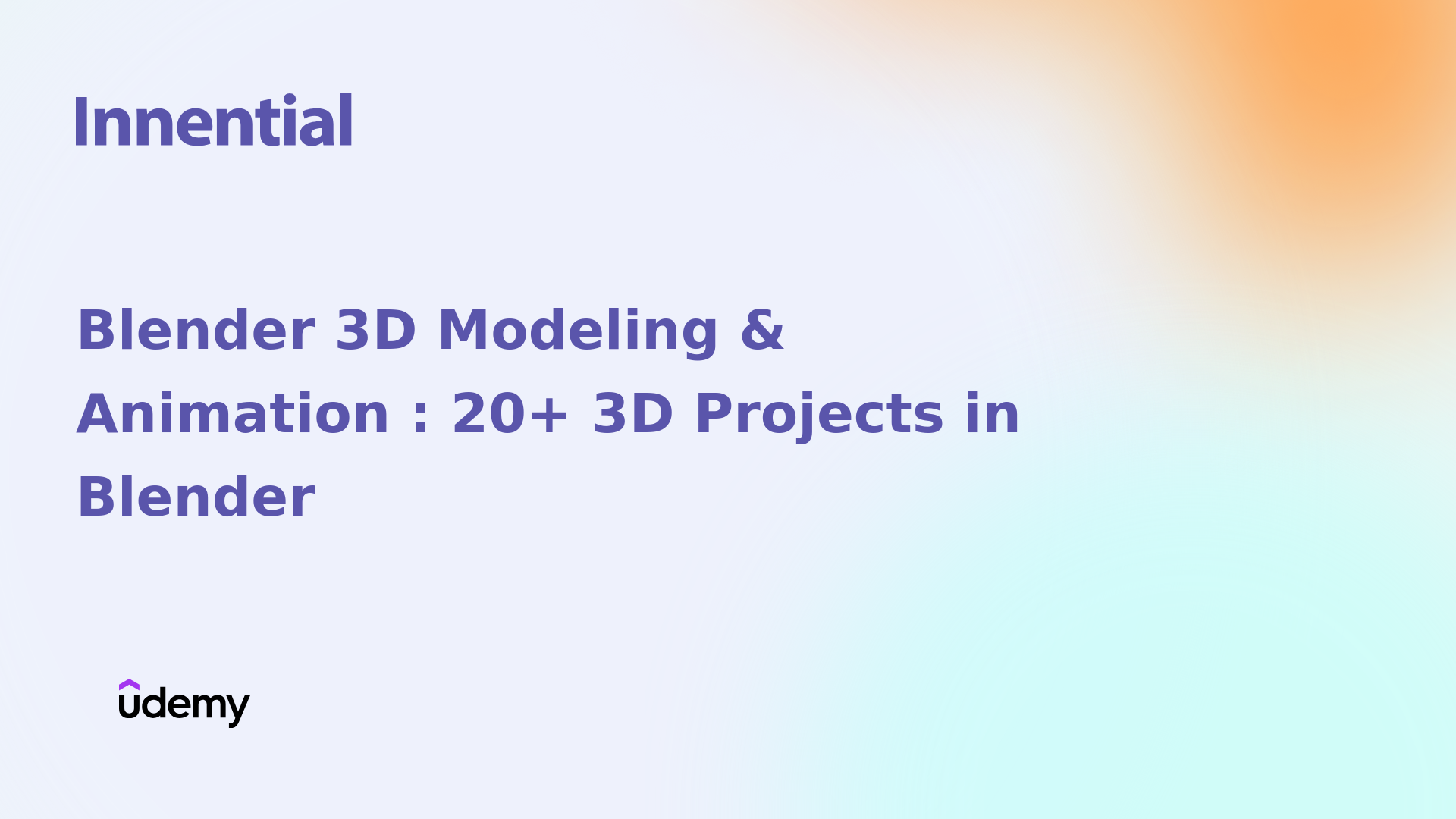 Blender 3D Modeling & Animation : 20+ 3D Projects in Blender